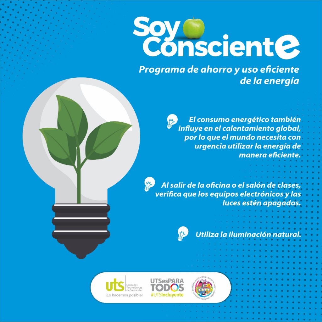 #SoyConsciente, Consumo adecuado de agua y energía en nuestra ... #SoyConsciente, Consumo adecuado de agua y energía en nuestra ...