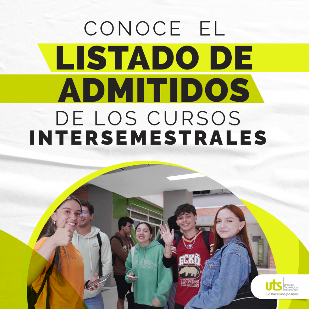 Conoce el Listado de estudiantes admitidos en los Cursos ...