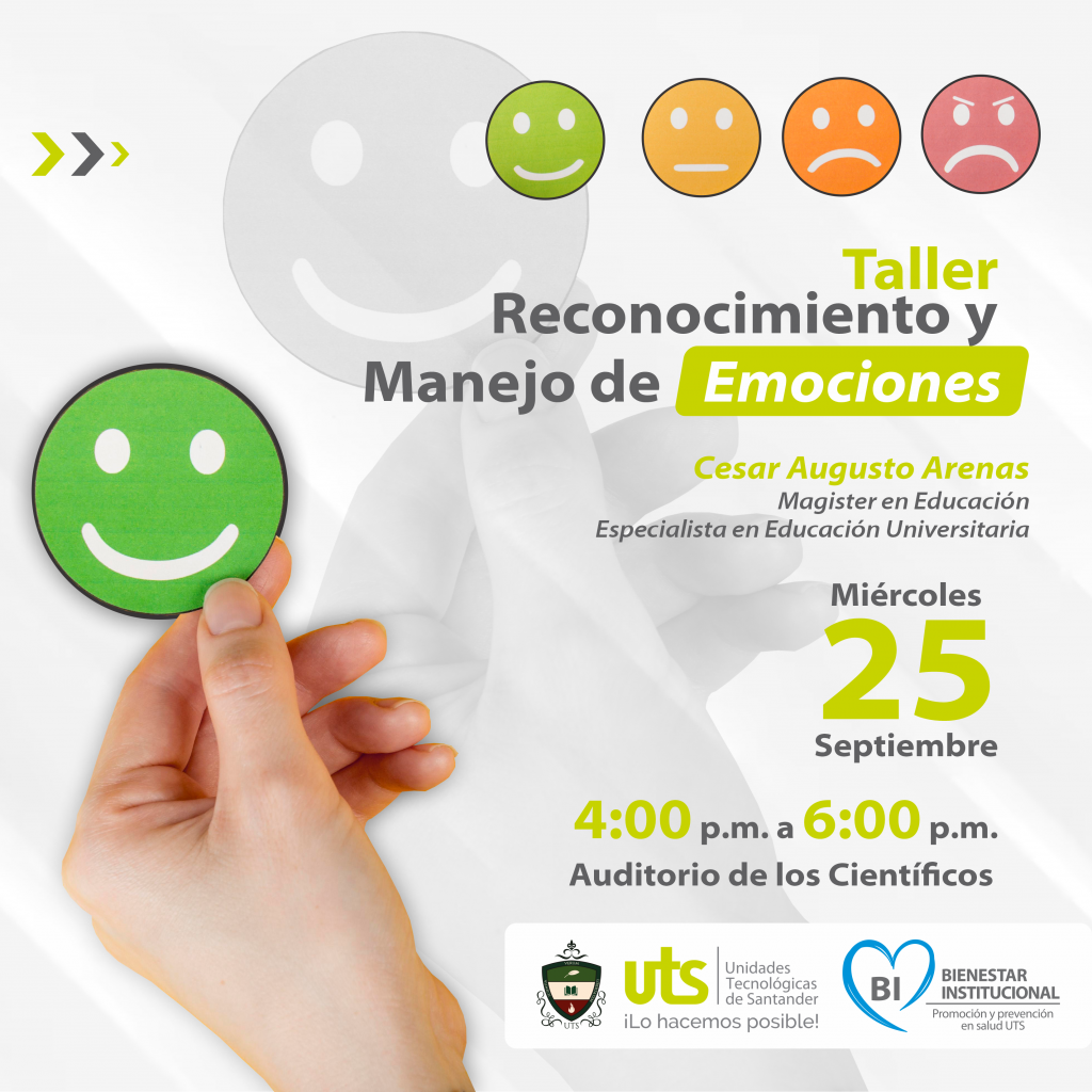 Taller "Reconocimiento y manejo de emociones" - Unidades Tecnológicas ...